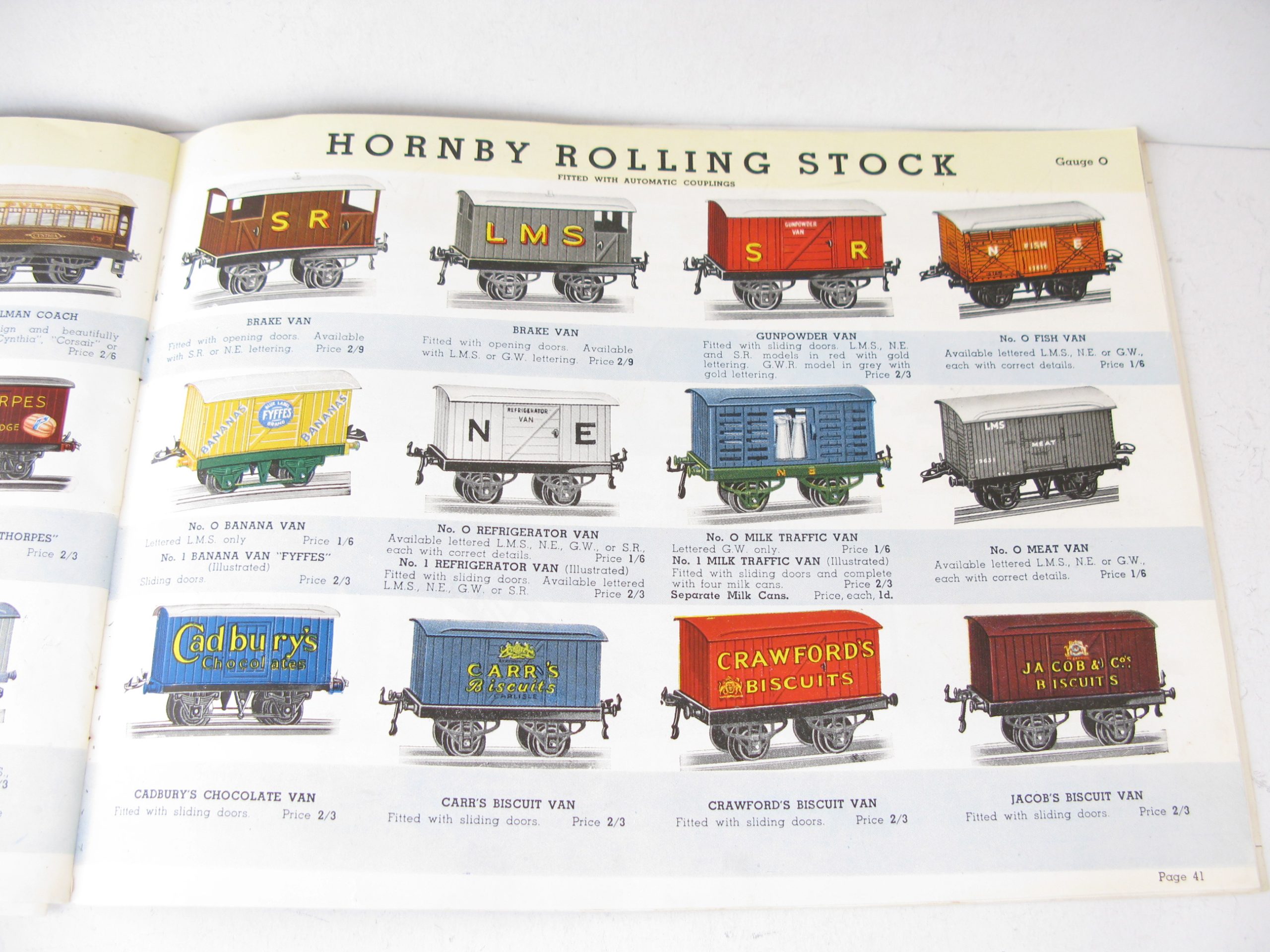 Hornby Book of Trains 1939/1940 56 page Product catalogue - Vintage ...